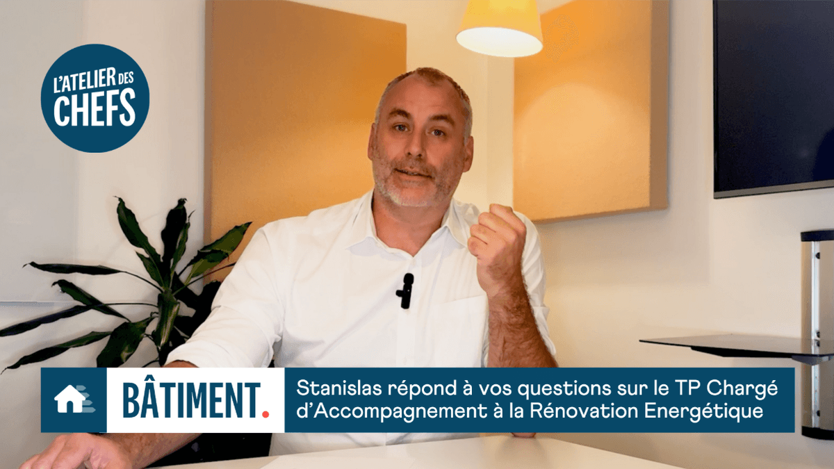 TP Chargé d'accompagnement à la rénovation énergétique du bâtiment ...